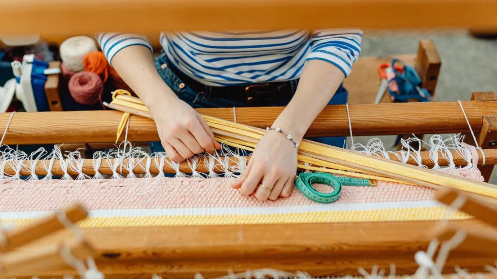 Incorporating Weaving Projects into Home Decor